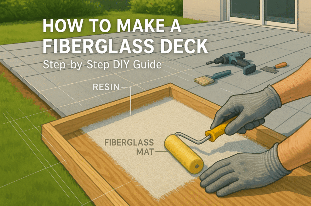 How to Make Fiberglass Deck: Step-by-Step DIY Guide | Unicomposite